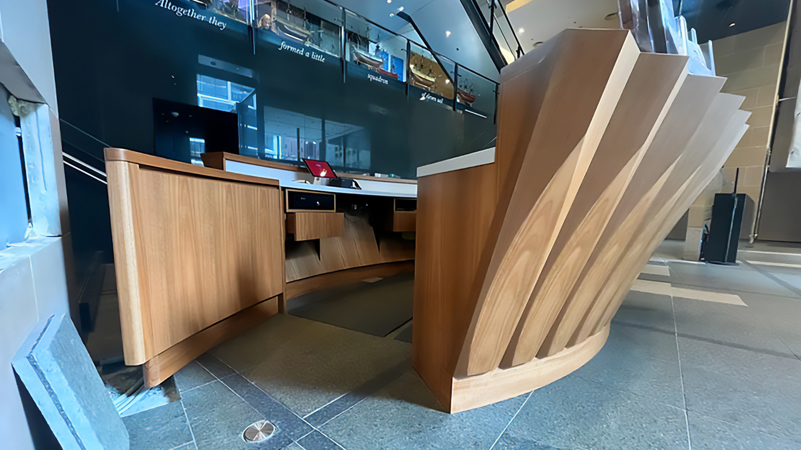 Museum Reception Desk | Partridge