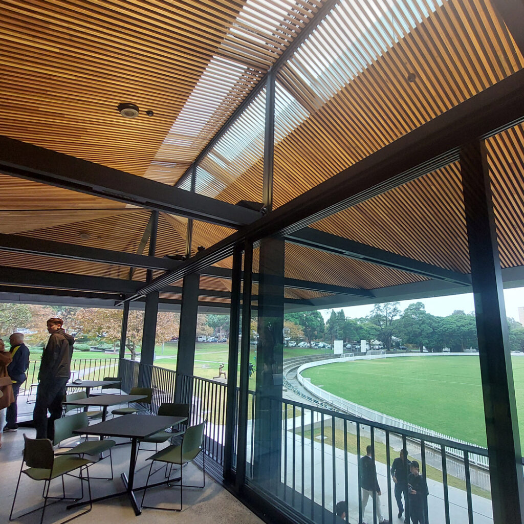 Alan Border Oval Pavilion | Partridge