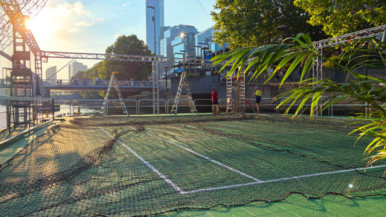 Arbory Afloat Pickleball Enclosure | Partridge